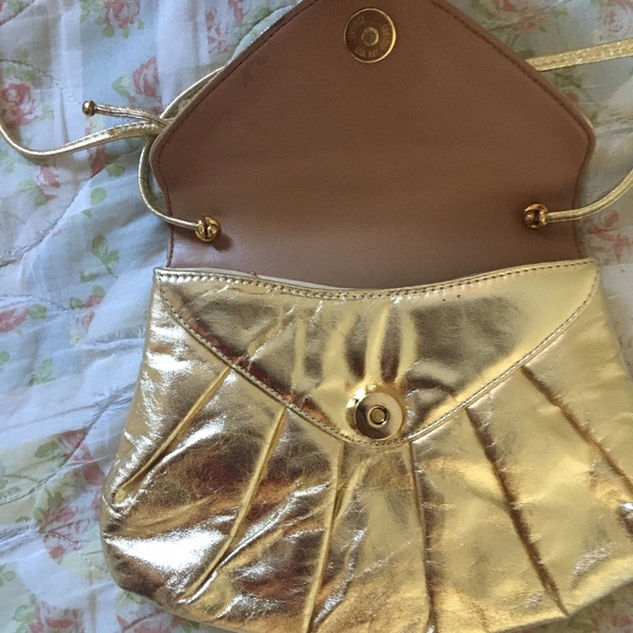Givenchy | Bags | Ultra Rare Givenchy Gold Leather Bag Wow | Poshmark